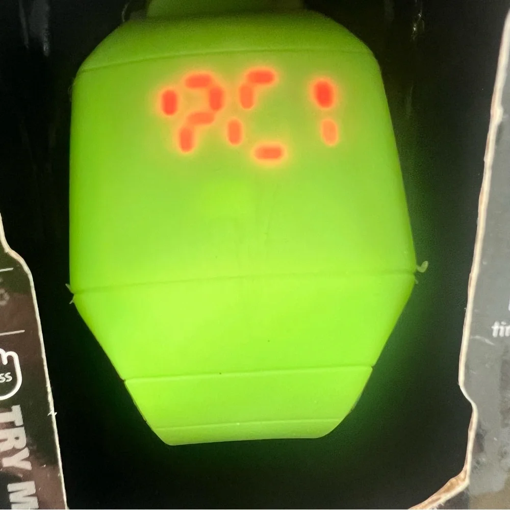 chronosmart | Accessories | Nib Chronosmart Touch Button Led Neon Green ...